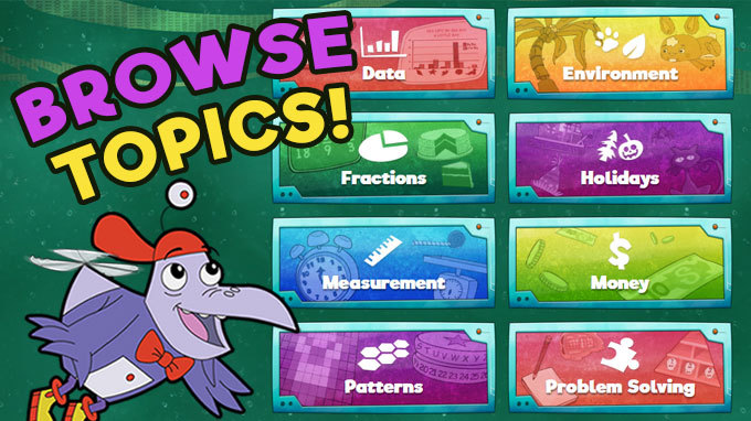 Cyberchase . Topics | PBS KIDS