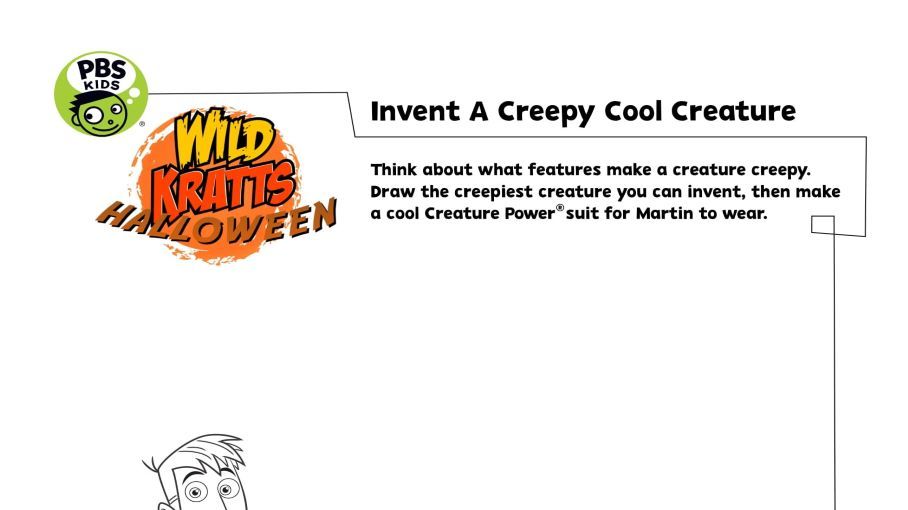 Wild Kratts Creepy Creature Activity | Kids… | PBS KIDS for Parents