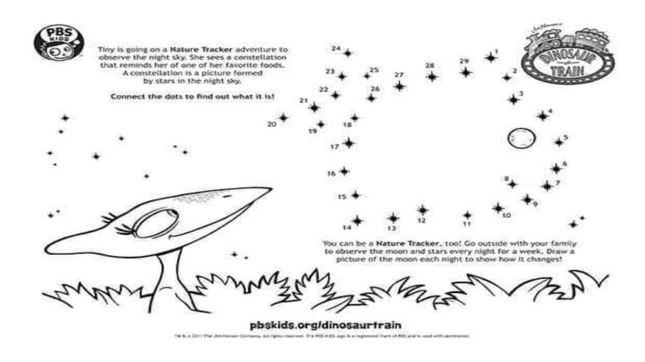 Nature Tracker: Connect the Stars | Kids… | PBS KIDS for Parents