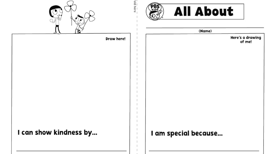 All About Me: Ages 6-8 | Kids Coloring Pages | PBS KIDS for Parents