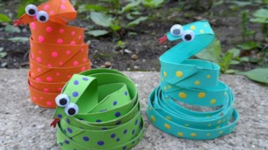 Coiled Snake Craft | Crafts for Kids | PBS KIDS for Parents