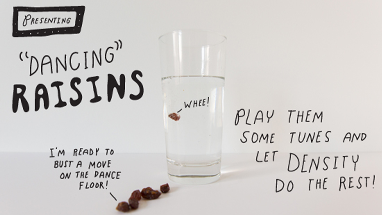 Learn About Density With Dancing Raisins |… | PBS KIDS for Parents