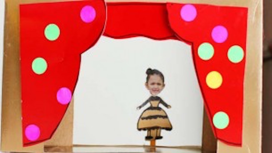 Mini Pencil Puppet Theater | Crafts for Kids | PBS KIDS for Parents