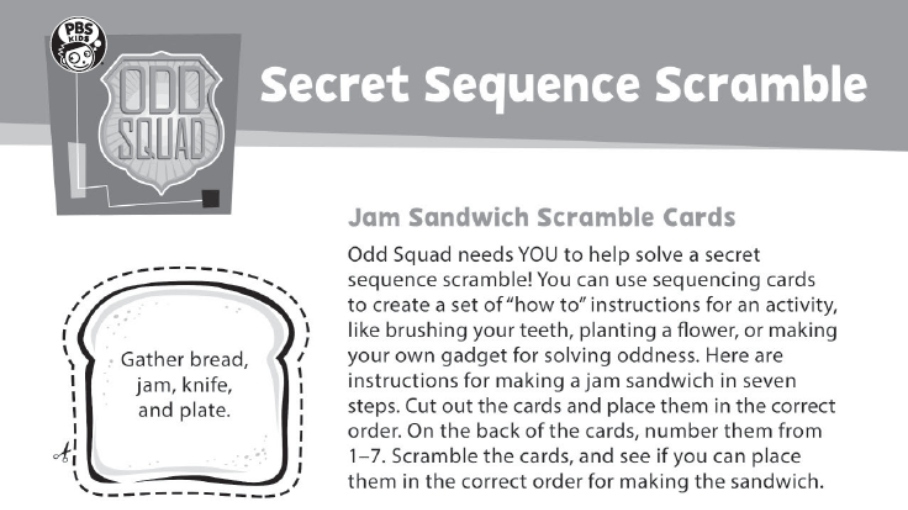 Secret Sequence Scrambler | Kids Coloring Pages | PBS KIDS for Parents