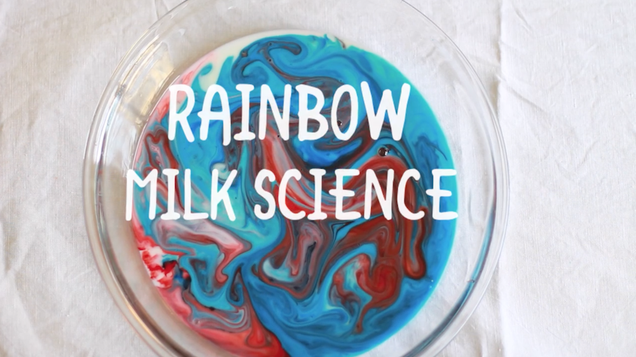Rainbow Milk Science | Crafts for Kids | PBS KIDS for Parents