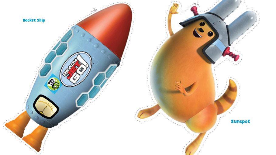 Ready Jet Go! Photo Props | Kids Coloring Pages | PBS KIDS for Parents