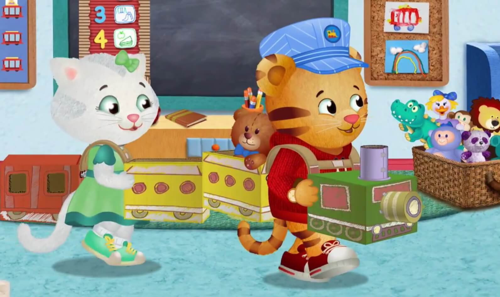 Turn Chairs Into a Pretend Trolley | Crafts for | PBS KIDS for Parents