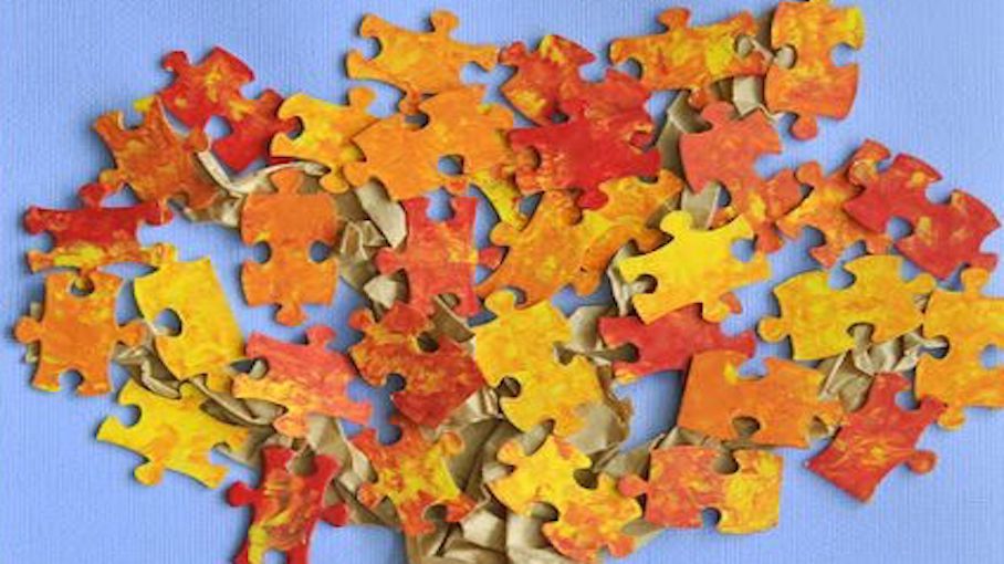 Fall Puzzle Tree | Crafts for Kids | PBS KIDS for Parents