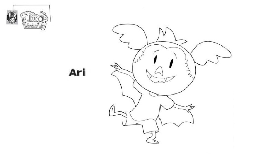 Ari Coloring Page | Kids Coloring Pages | PBS KIDS for Parents
