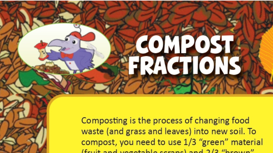 Compost Fractions | Kids Coloring Pages | PBS KIDS for Parents