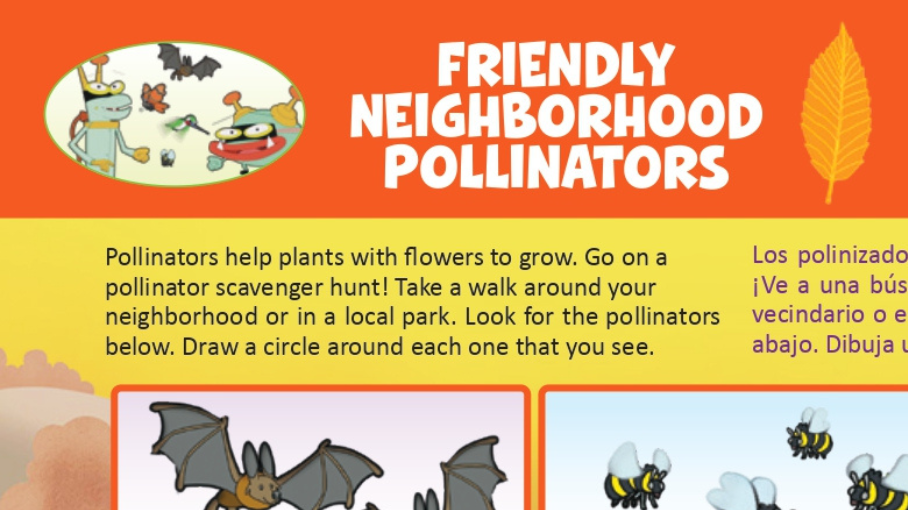 Friendly Neighborhood Pollinators | Kids… | PBS KIDS for Parents