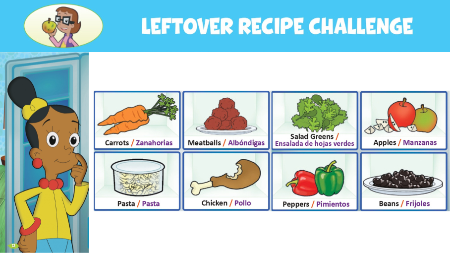 Leftover Recipe Challenge | Kids Coloring Pages | PBS KIDS for Parents