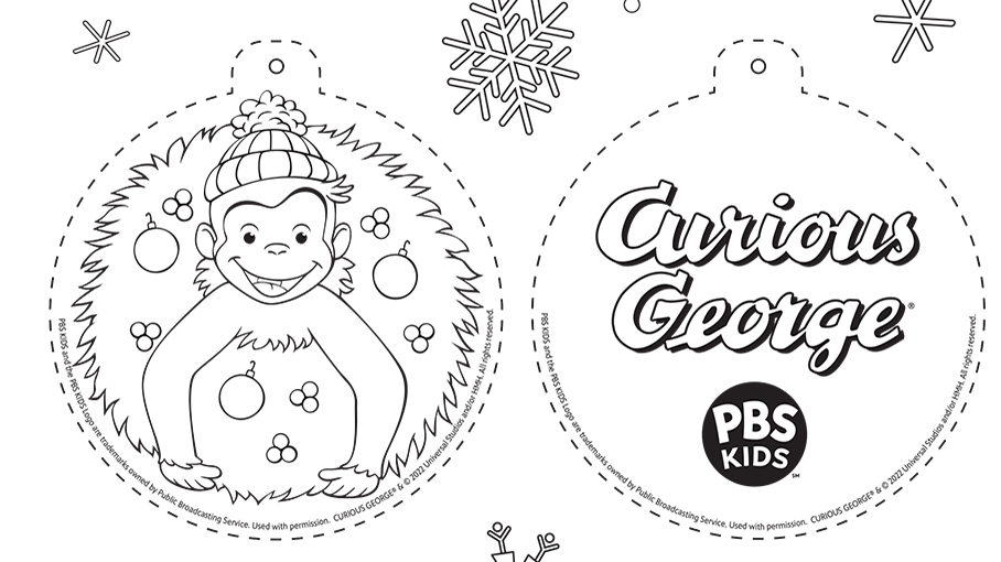 Curious George Printables Pbs Kids Curious George: Takes A Vacation
