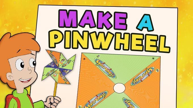 Make a Pinwheel | Kids Coloring Pages | PBS KIDS for Parents