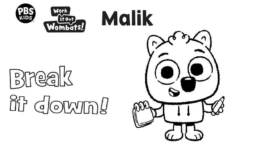 hubless douglas coloring pages