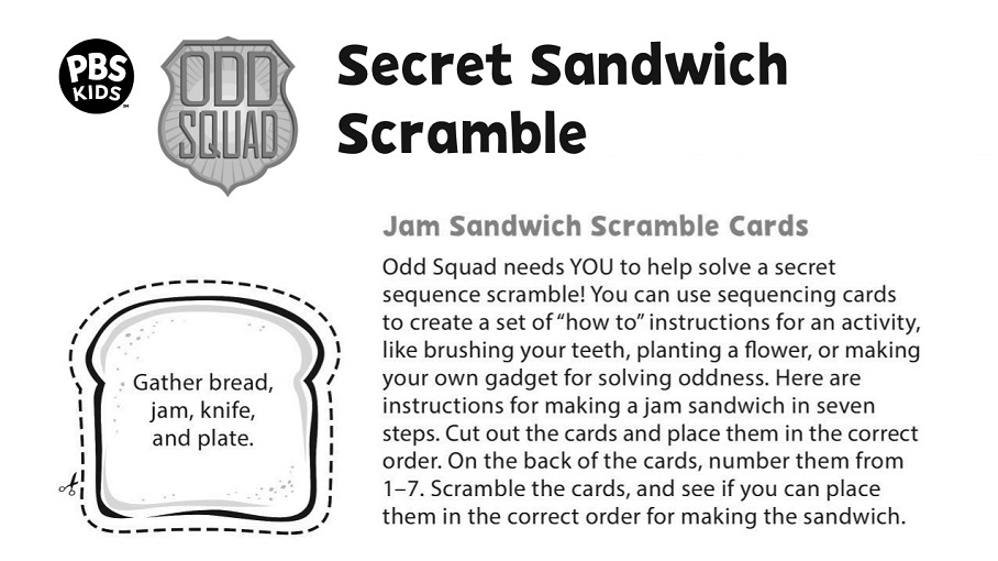 Secret Sequence Scrambler | Kids Coloring Pages | PBS KIDS for Parents
