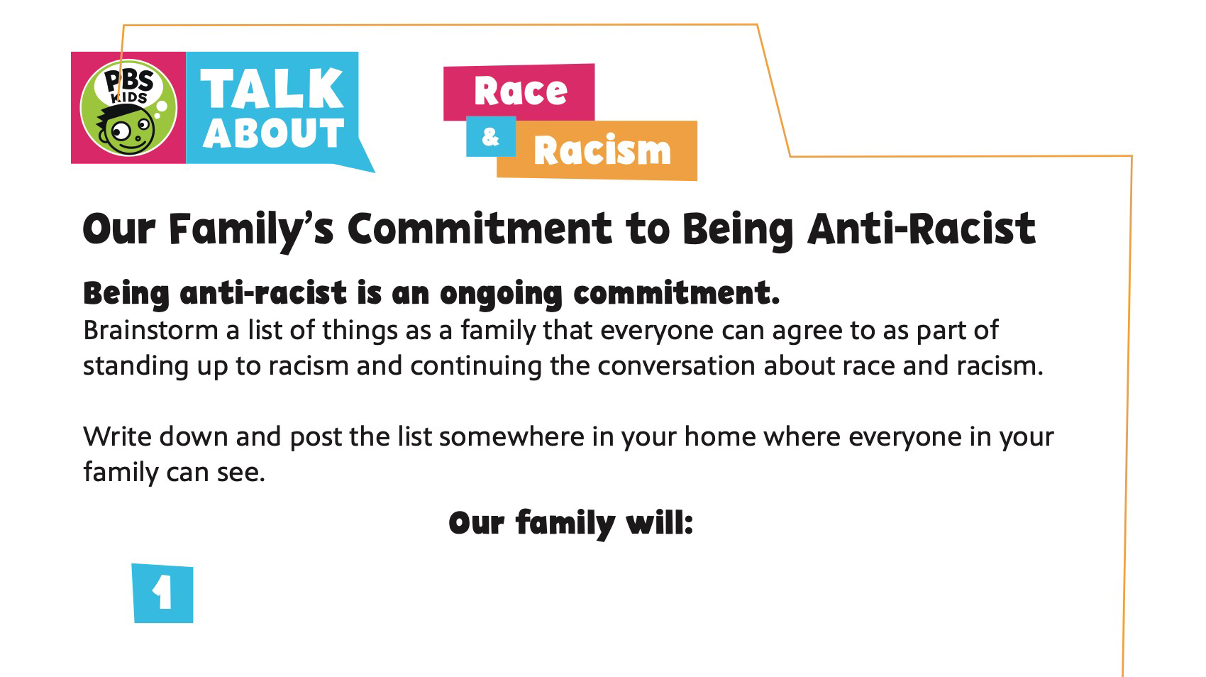 Our Family's Commitment to Being Anti-Racist |… | PBS KIDS for Parents