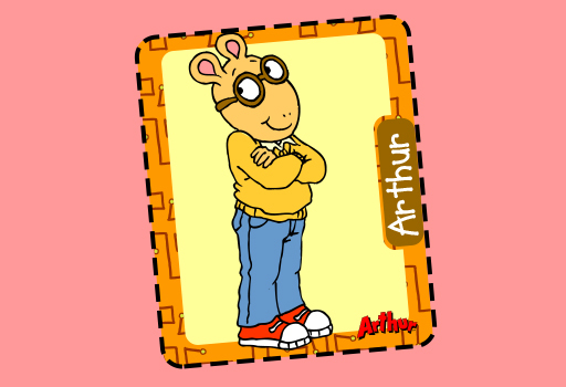 Trading Card Arthur | Kids Coloring Pages | PBS KIDS for Parents