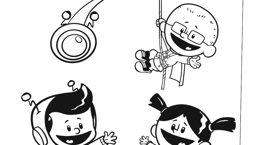 Xavier Riddle Coloring Page | Kids Coloring… | PBS KIDS for Parents