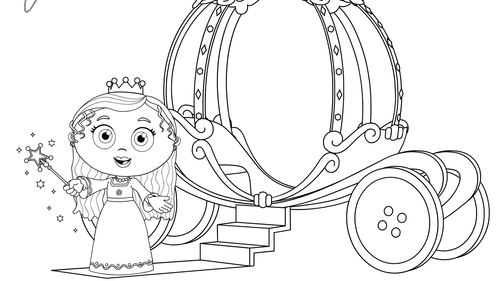 Princess Presto Colouring Pages Sketch Coloring Page