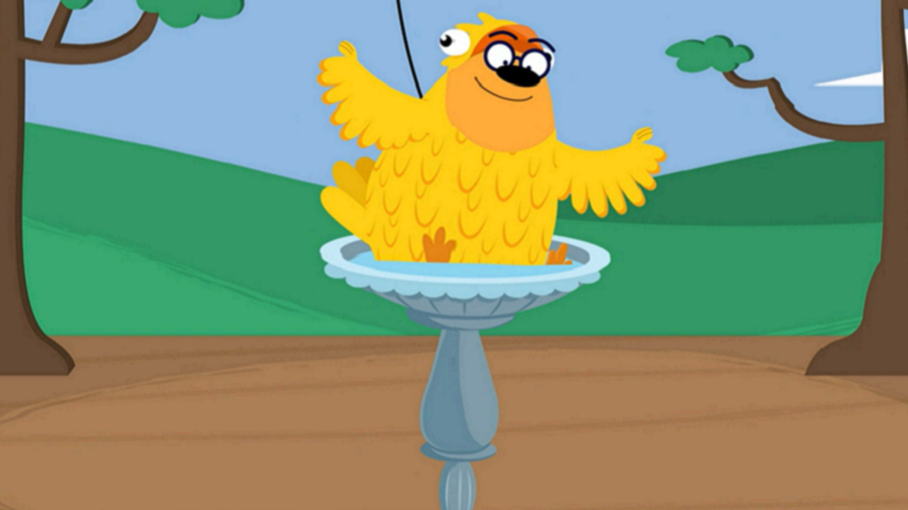 Cartoon Art Bird Bath Cartoon Bird Bath Stock Illustrations – 3,706