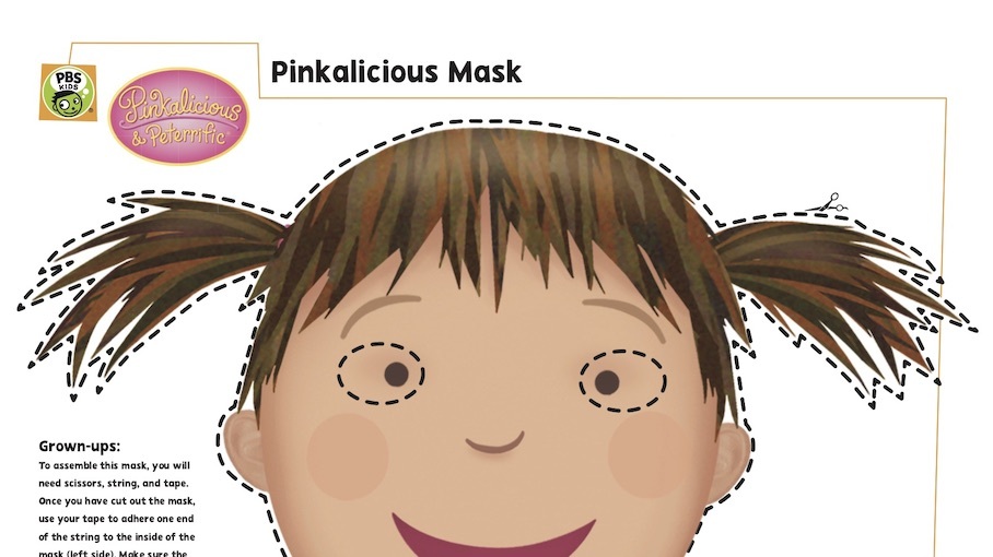 Pinkalicious Coloring Pages