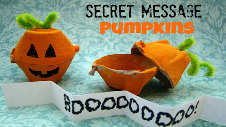 Secret Message Pumpkins | Crafts for Kids | PBS KIDS for Parents