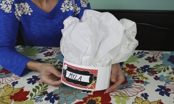 Chef Hat Craft Template