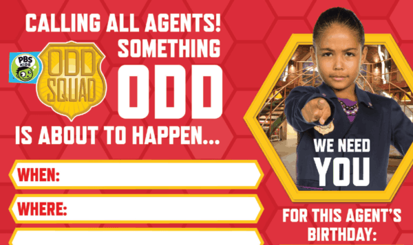 Odd Squad Birthday Party | Birthday Party for… | PBS KIDS for Parents