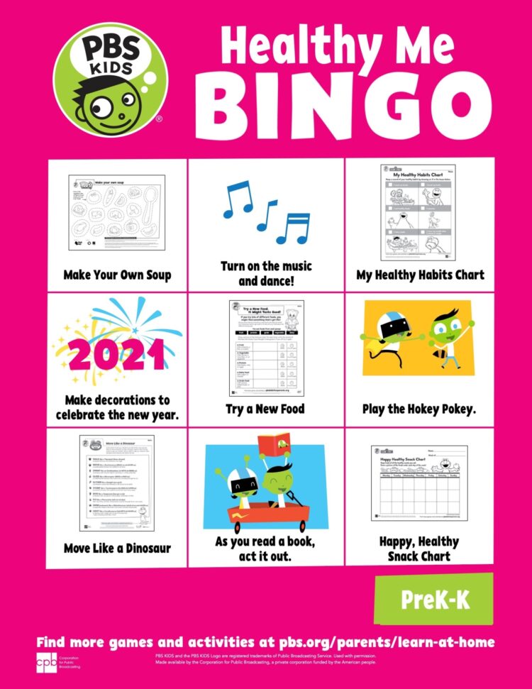 40 Health Bingo Game Prefilled Cards, PDF Printable, Instant Download