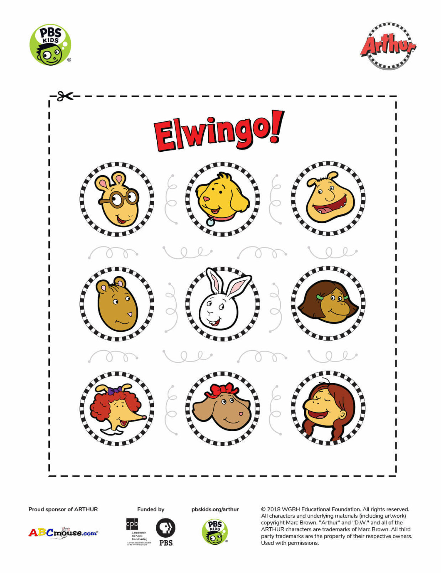 Elwingo! | Kids Coloring Pages | PBS KIDS for Parents