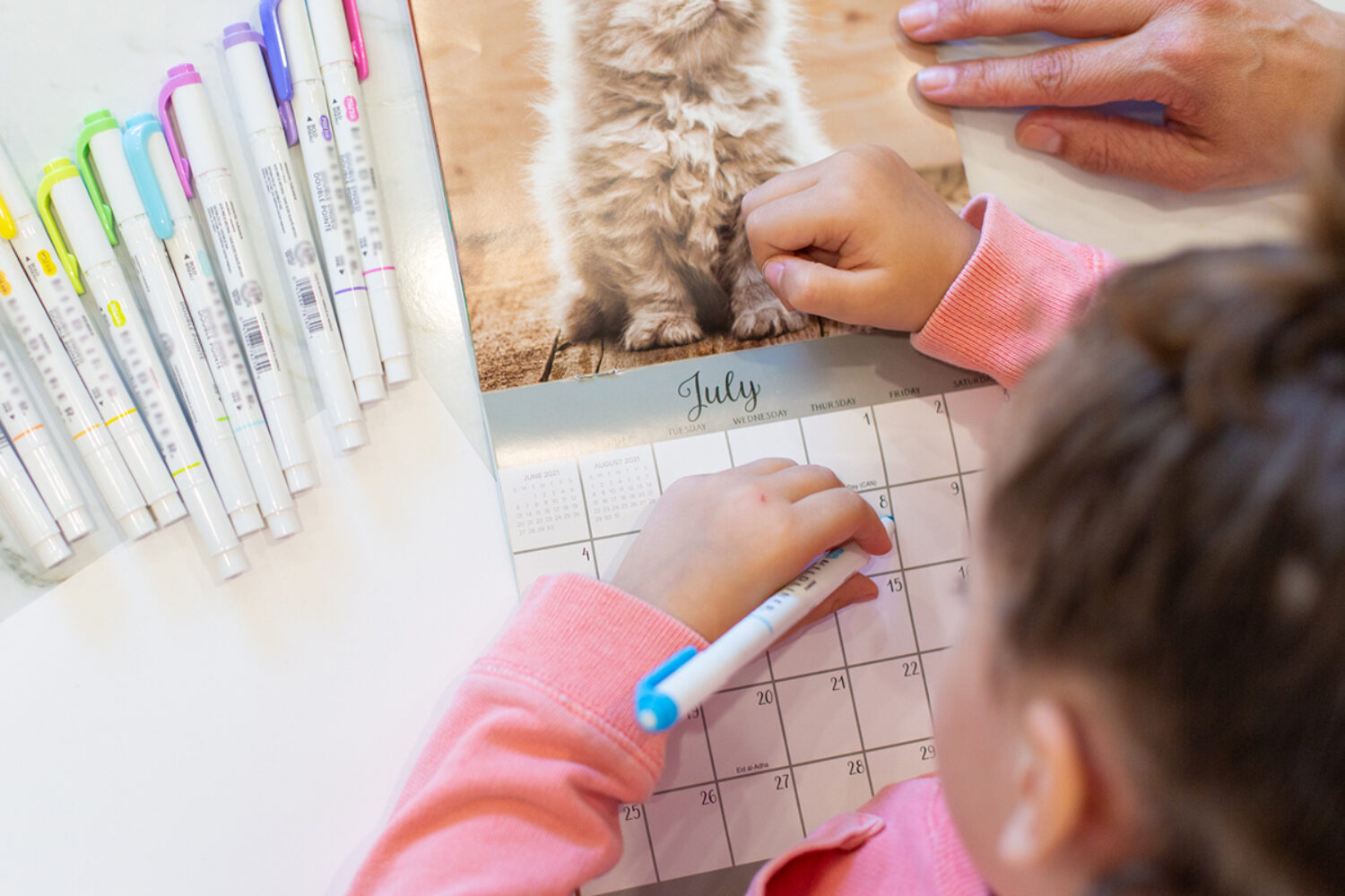 Create a Kid’s Calendar in Two Ways | Crafts… | PBS KIDS for Parents