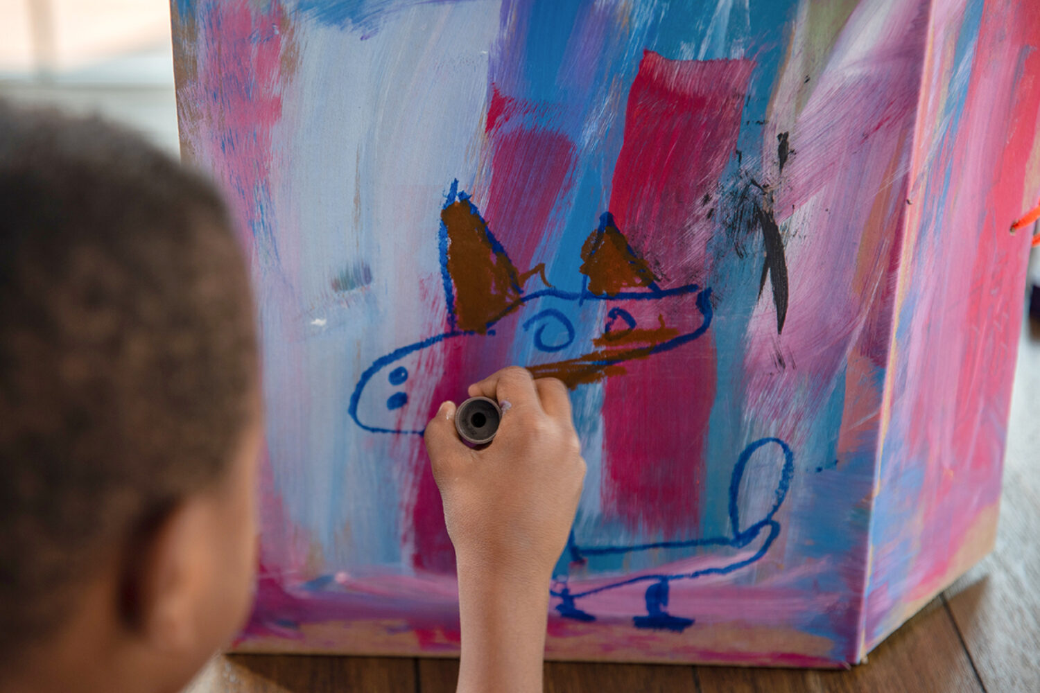 Make a Cardboard Mini Library | Crafts for Kids | PBS KIDS for Parents