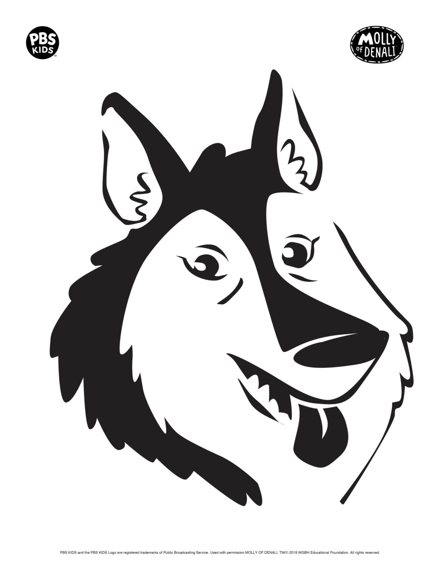 Suki Pumpkin Carving Stencil | Kids Coloring… | PBS KIDS for Parents