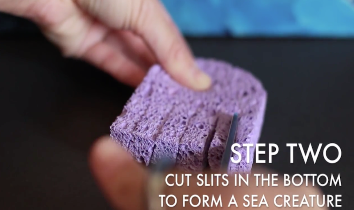 Sponge Bath Toy | Crafts for Kids | PBS KIDS for Parents