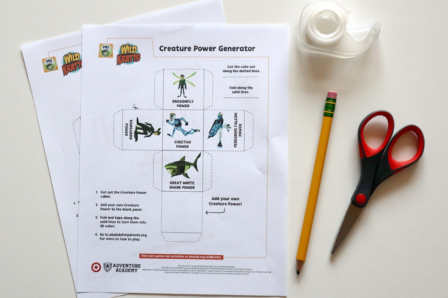 Creature Power Generator Game | Crafts for Kids | PBS KIDS for Parents