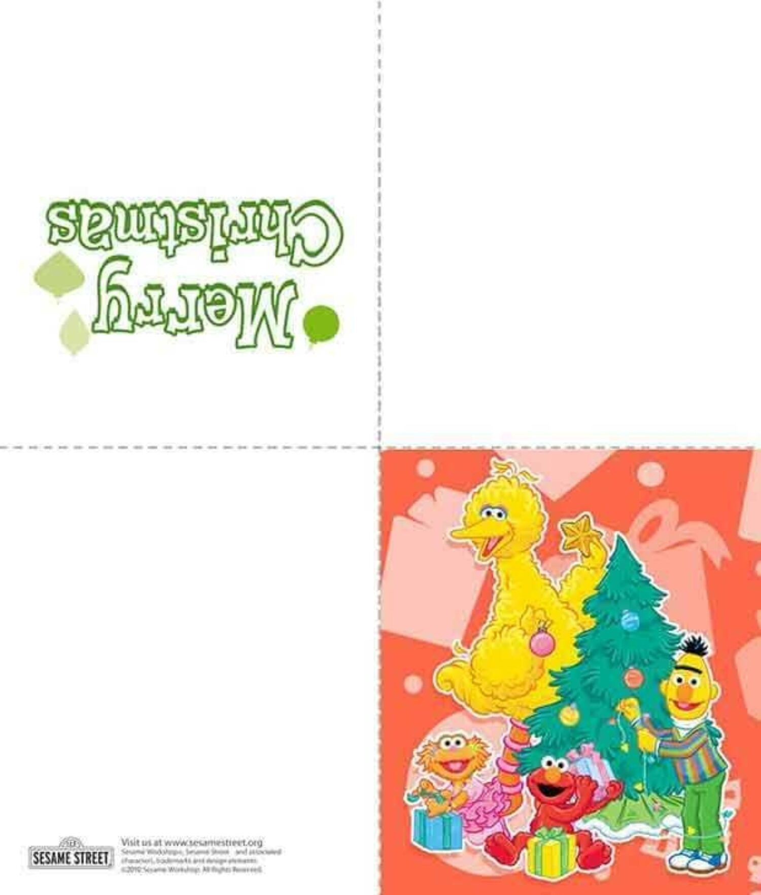 Merry Christmas Card | Kids Coloring Pages | PBS KIDS for Parents