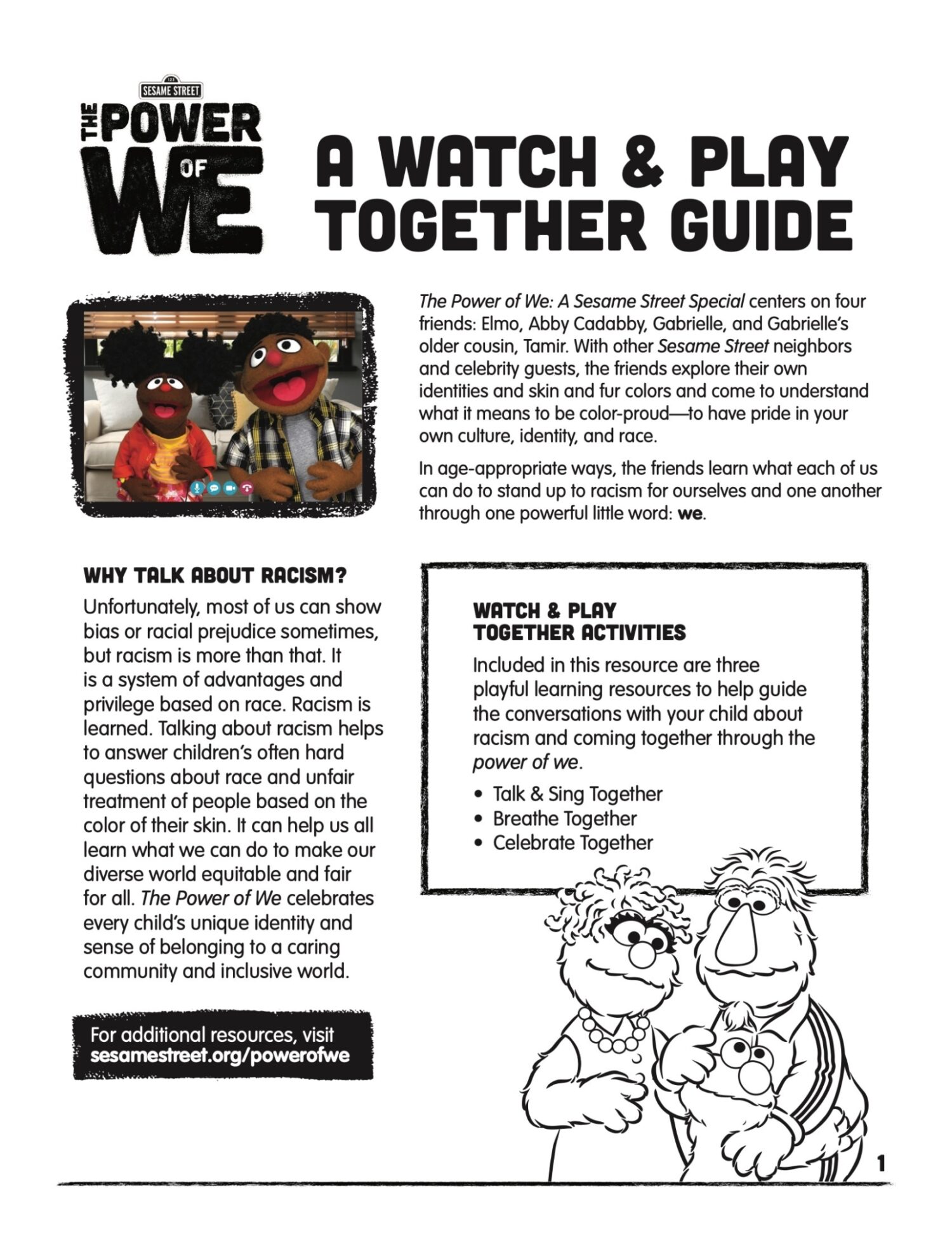 The Power of We: A Watch & Play Together Guide… | PBS KIDS for Parents