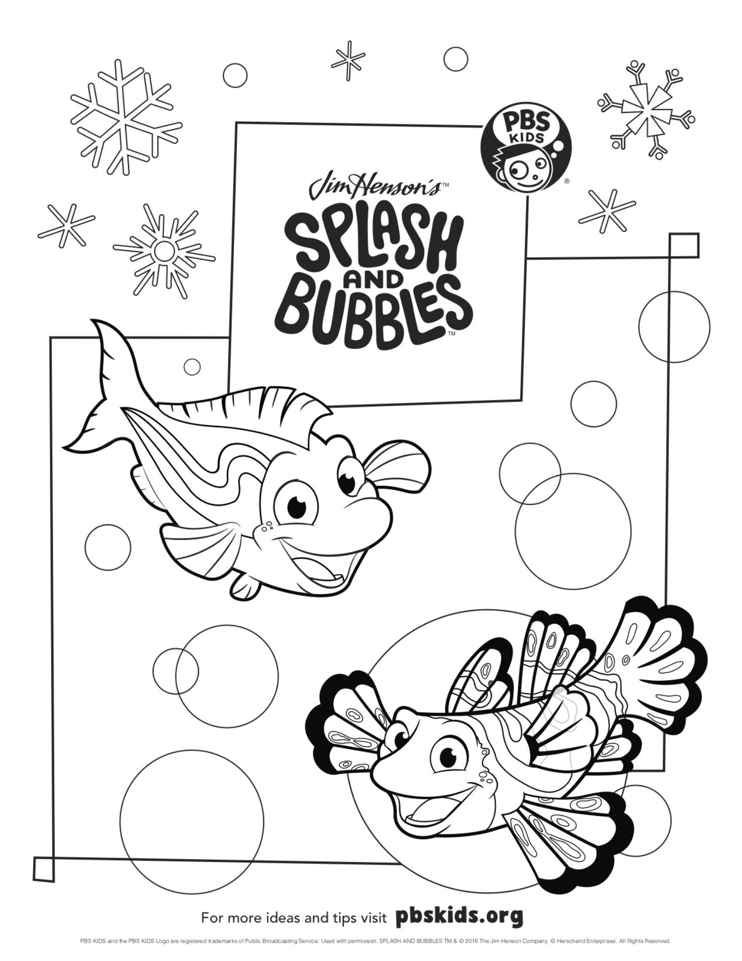 Splash and Bubbles Wrapping Paper | Kids… | PBS KIDS for Parents