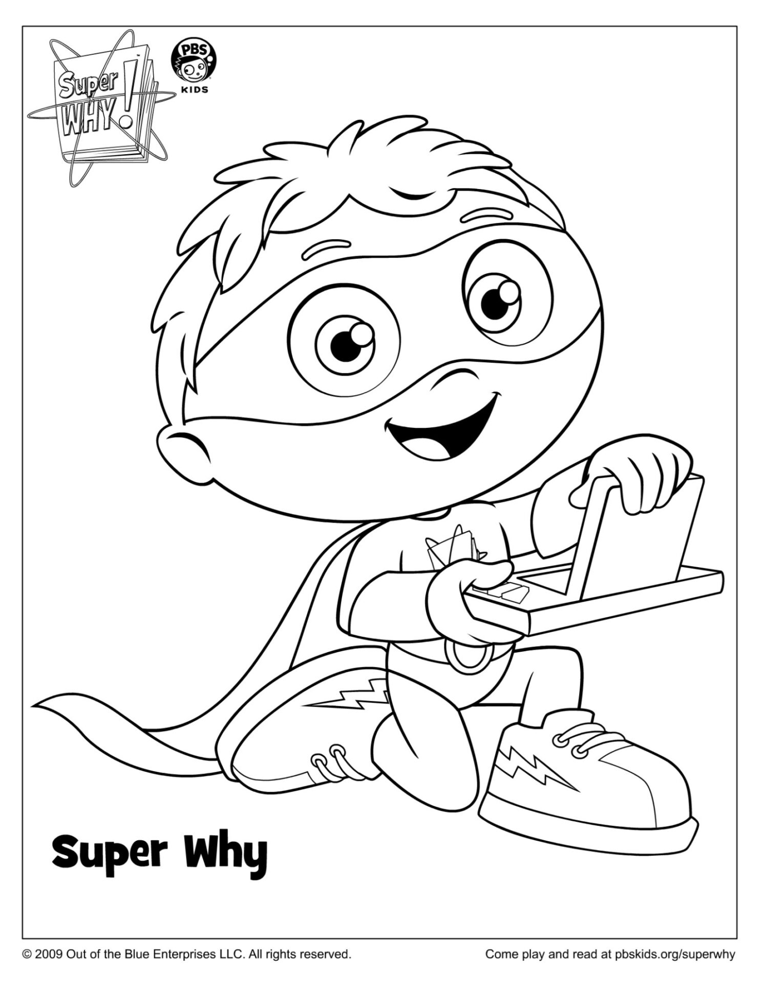 Super Why Coloring Page Kids Coloring Pages PBS KIDS For Parents Super Why Coloring Page Kids Coloring Pages PBS KIDS For Parents