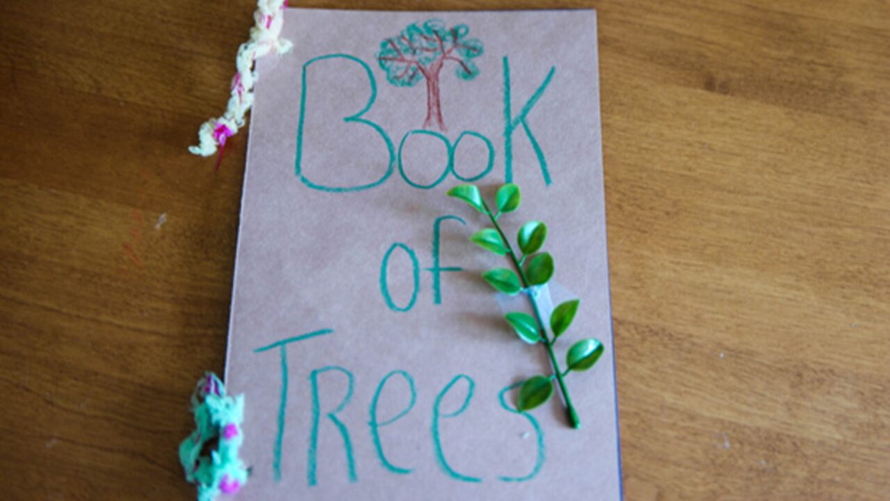 Make a Book of Trees | Crafts for Kids | PBS KIDS for Parents