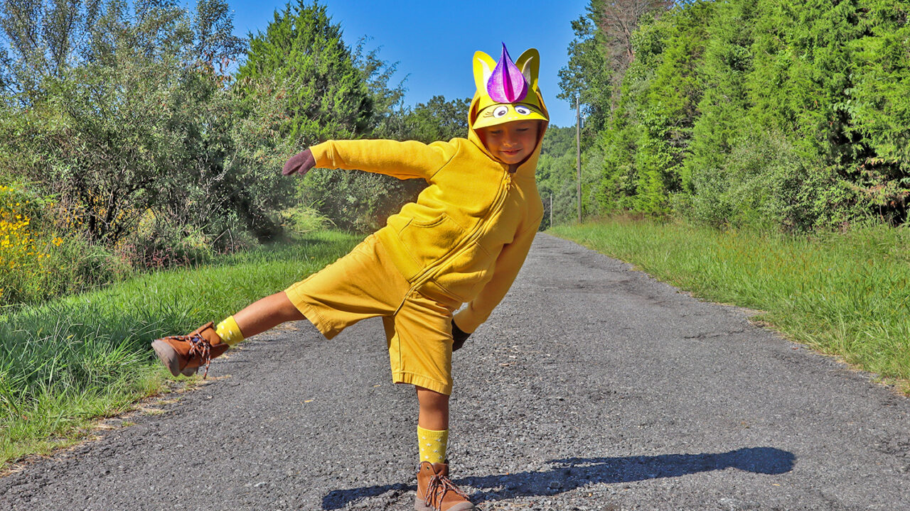 No-Sew Donkey Hodie Costume | Crafts for Kids | PBS KIDS for Parents