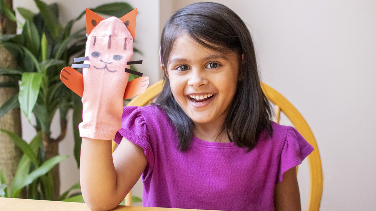 Make Your Own Puppet: The Purrrfect Kitty Cat… | PBS KIDS for Parents
