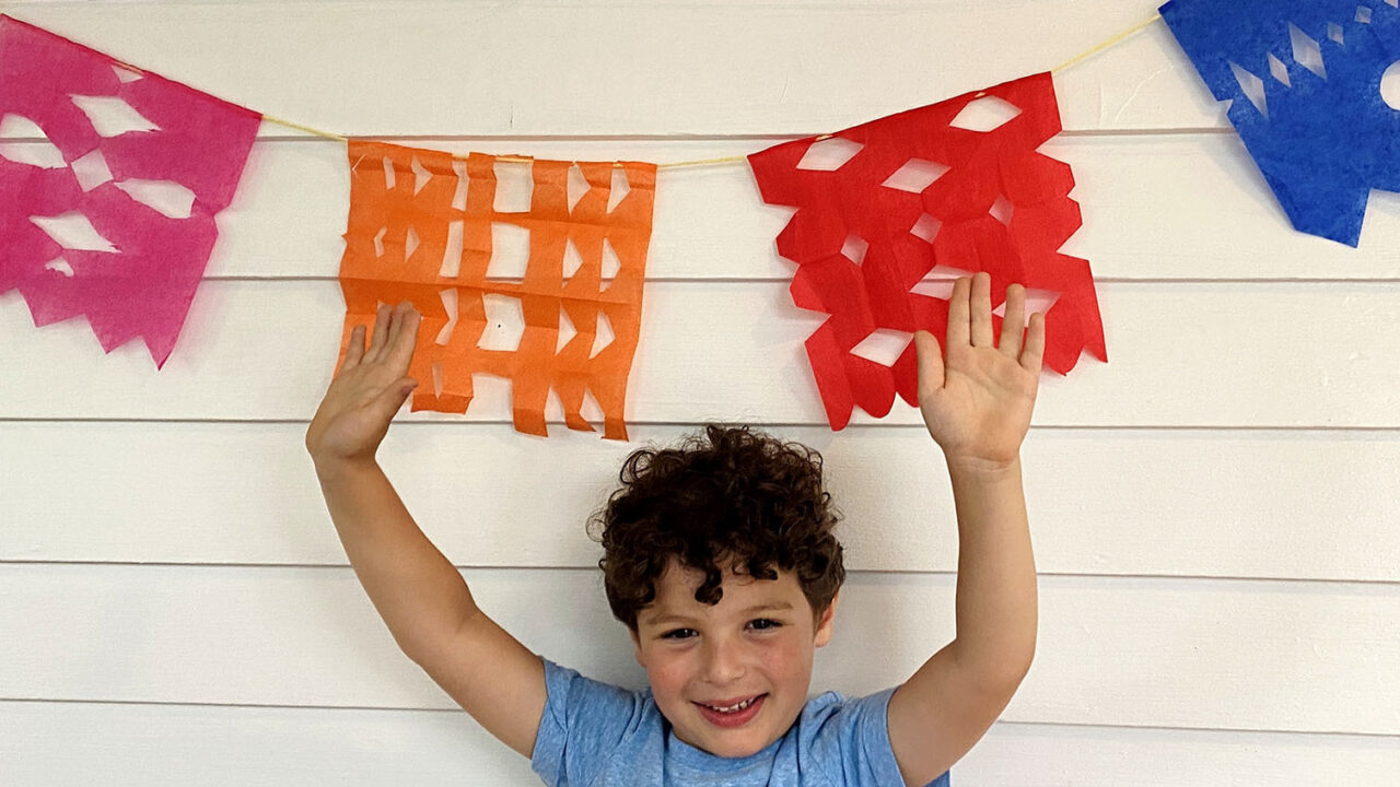 Make Your Own Colorful Papel Picado | Crafts… | PBS KIDS for Parents