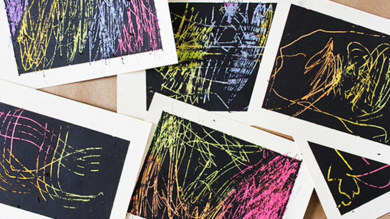 Make Your Own Scratch Art Paper | Crafts for… | PBS KIDS for Parents