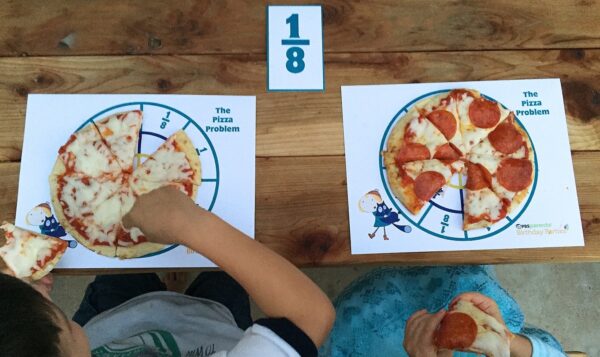 Fractions Pizza 7 Days Of Play | 🍕 PIZZA FRACTIONS // Here's A