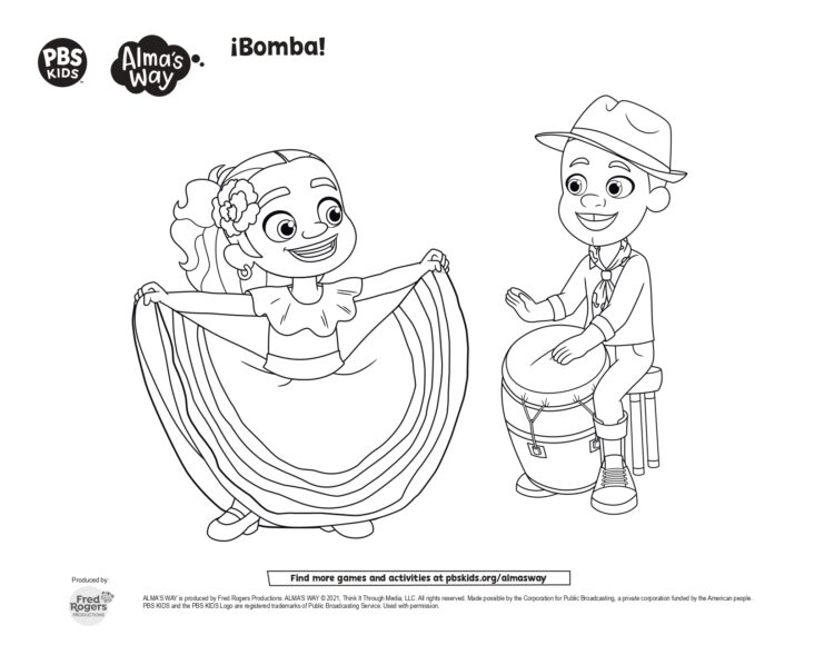coloring pages of families playing together