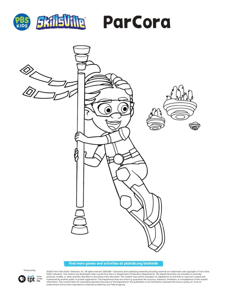 coloring pages kids playing games