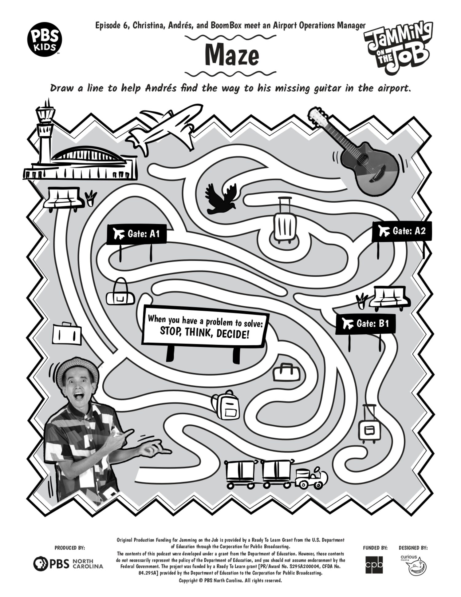 Jamming on the Job: Airport Operations Manager… | PBS KIDS for Parents