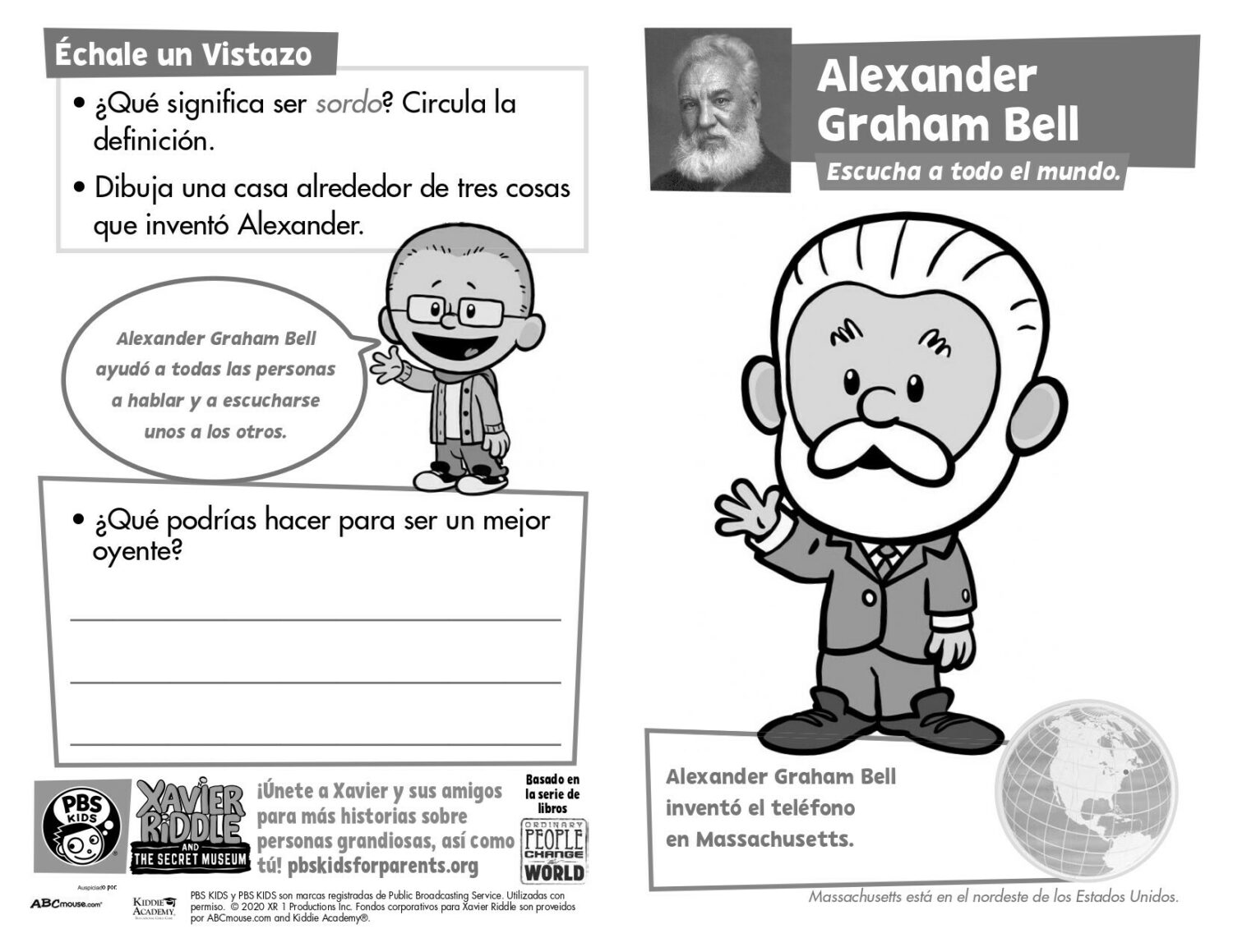 Biografía de Alexander Graham Bell | Páginas… | PBS KIDS for Parents